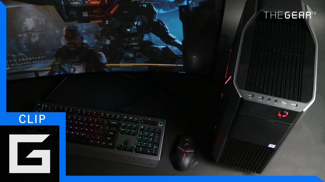 500만원대 고성능 게이밍 PC, 에일리언웨어 오로라 R7 클립 : ALIENWARE Aurora R7 Clip - YouTube
