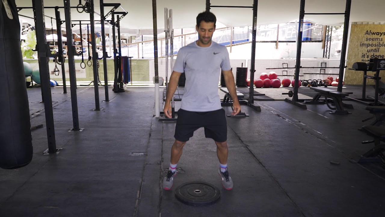 Plate jumps - YouTube