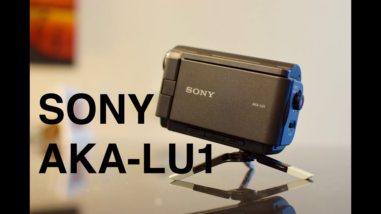 SONY Action Cam AKA-LU1 Unboxing-開封動画- - YouTube