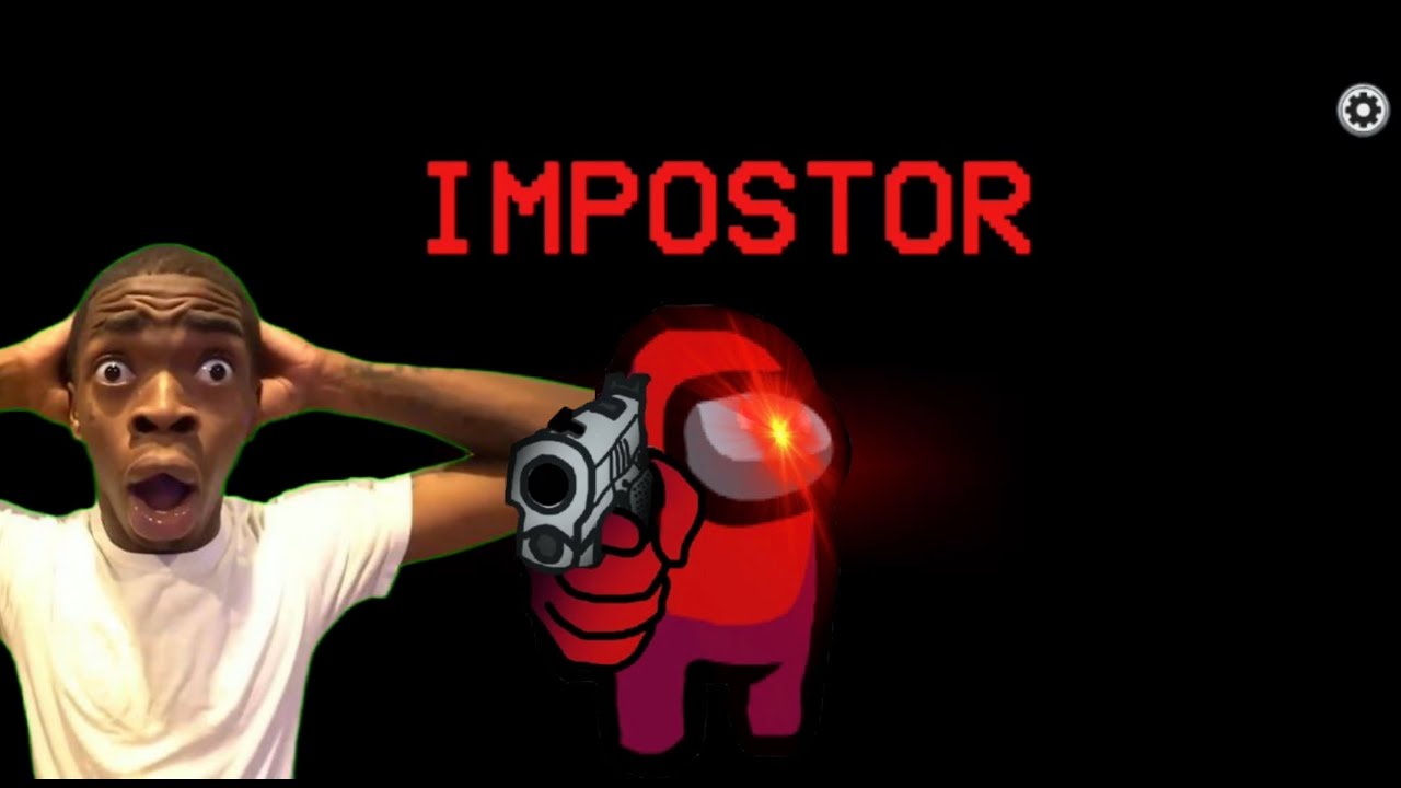 among us gameplay | Imposter with gun #amongus - YouTube