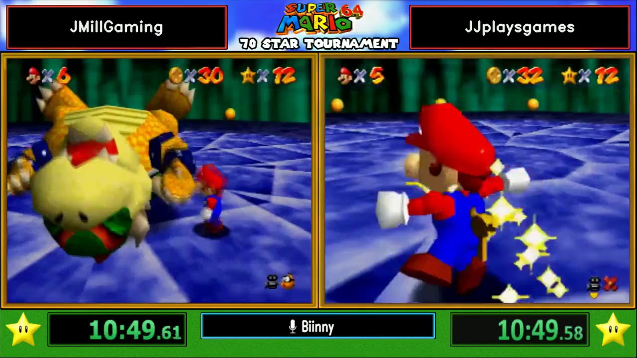 JMillGaming vs JJplaysgames. SM64 70 Star Tournament 2017 - YouTube