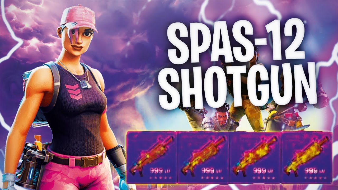 SPAS-12! NEW SHOTGUN - SEASON 3 BATTLE PASS - Fortnite Battle Royale ...