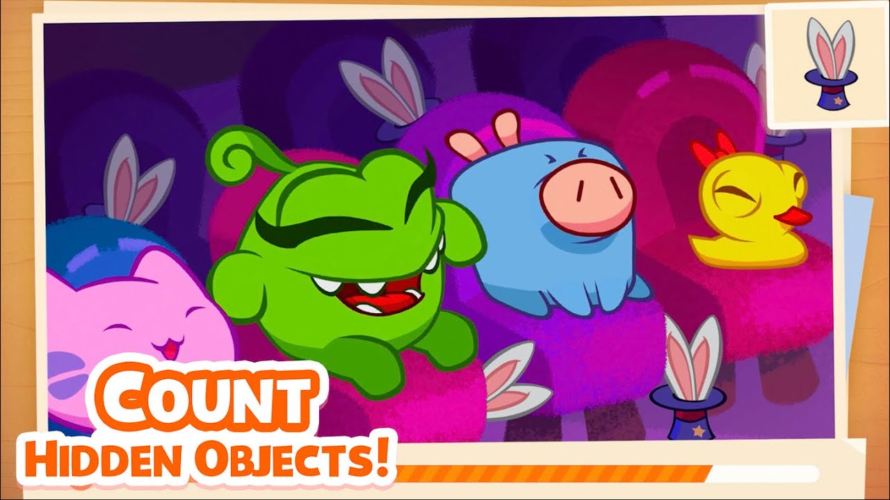 Сount Hidden Objects - Om Nom Stories: Magic Fails - YouTube