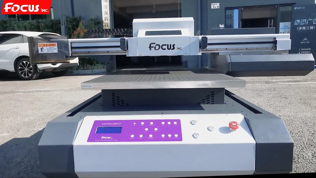 Focus Inc 6090 Galaxy Jet max Direct to substrate UV flatbed printer ...