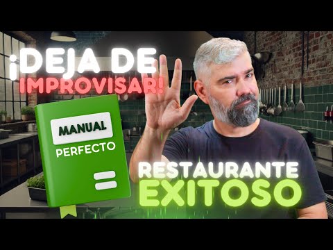 📋🍽️ Cómo Crear un Manual Operativo Eficaz para tu Restaurante 💼🍴