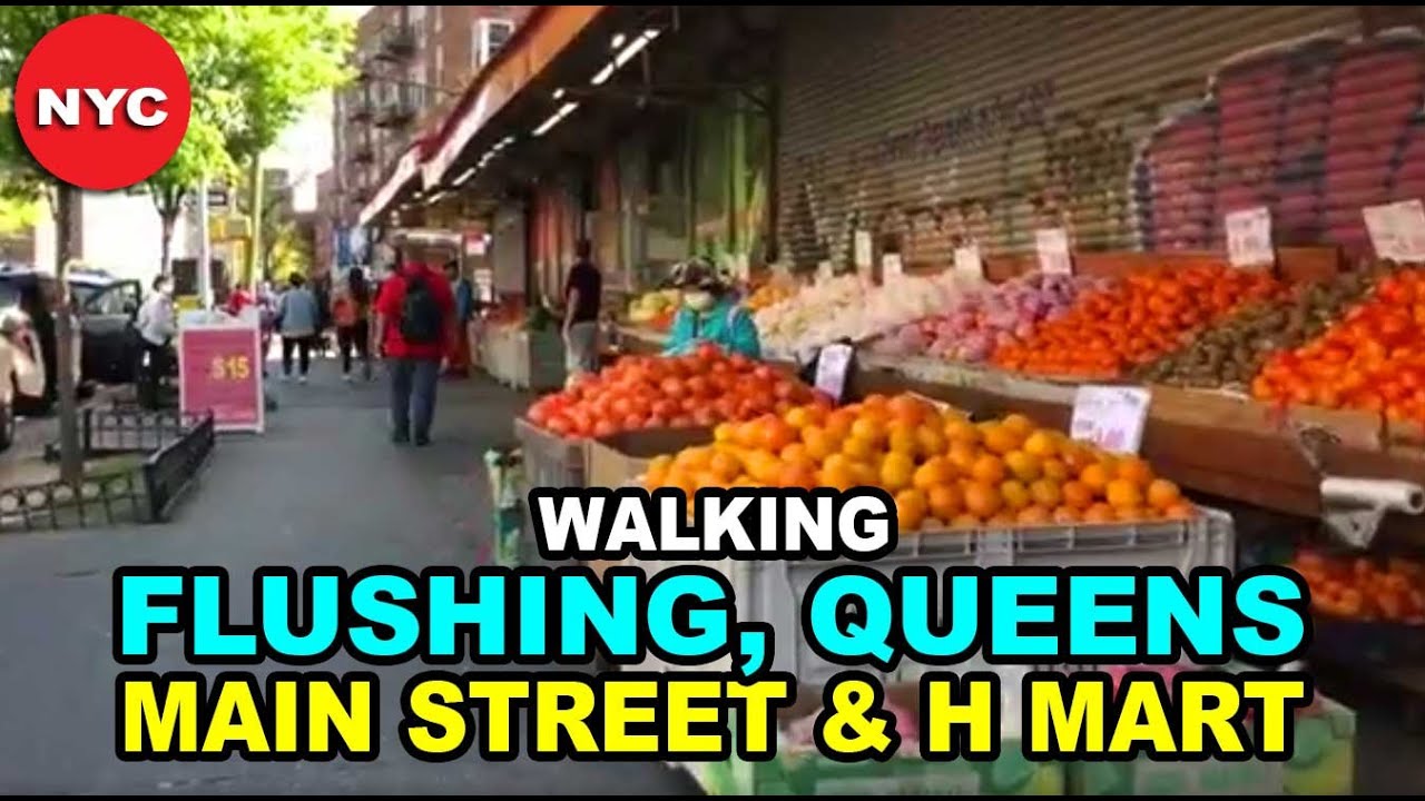 Life in NYC｜Walking Flushing, Queens via Main Street, and Shopping H ...
