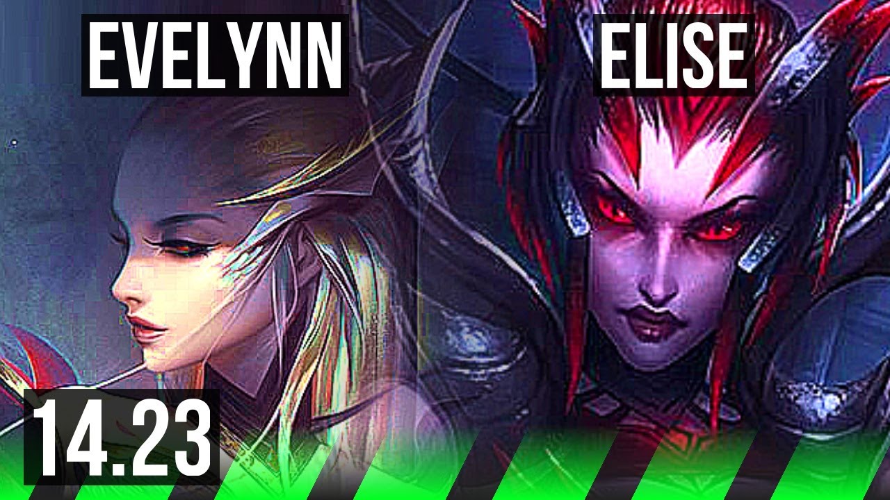 EVELYNN vs ELISE (JGL) | Rank 4 Eve | VN Challenger | 14.23 - YouTube