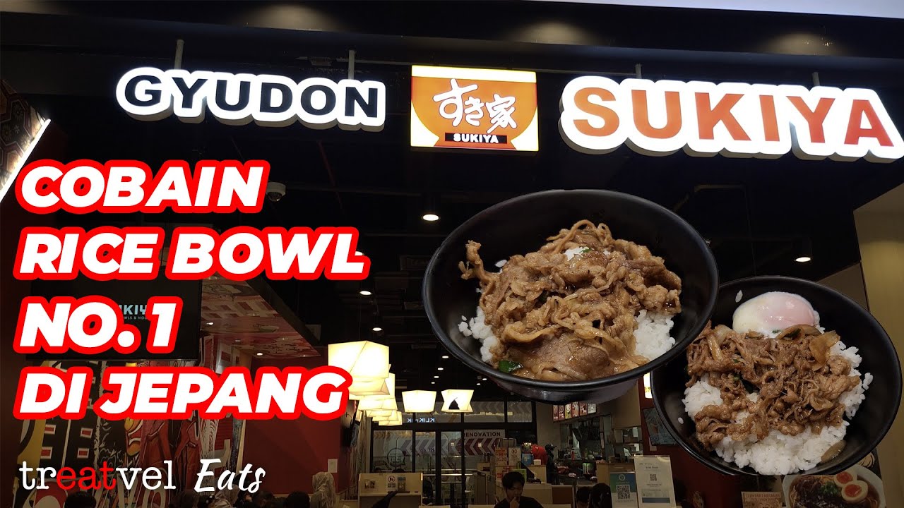 Gyudon Sukiya • Brand No. 1 di Jepang, sekarang banyak di Jakarta! - YouTube