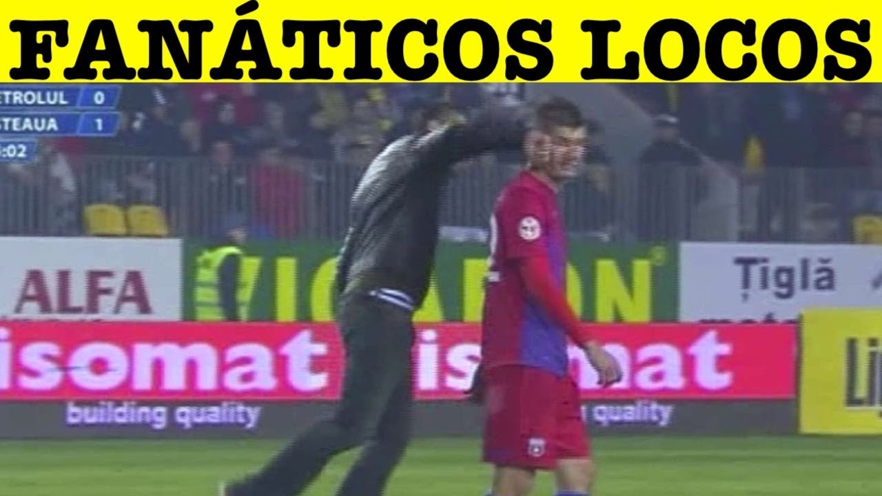 Top 10 Fanáticos Más Locos Que Enfrentaron a Atletas en La Cancha - YouTube