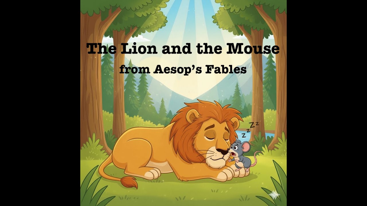 The Lion and the Mouse (Aesop's Fables) - YouTube