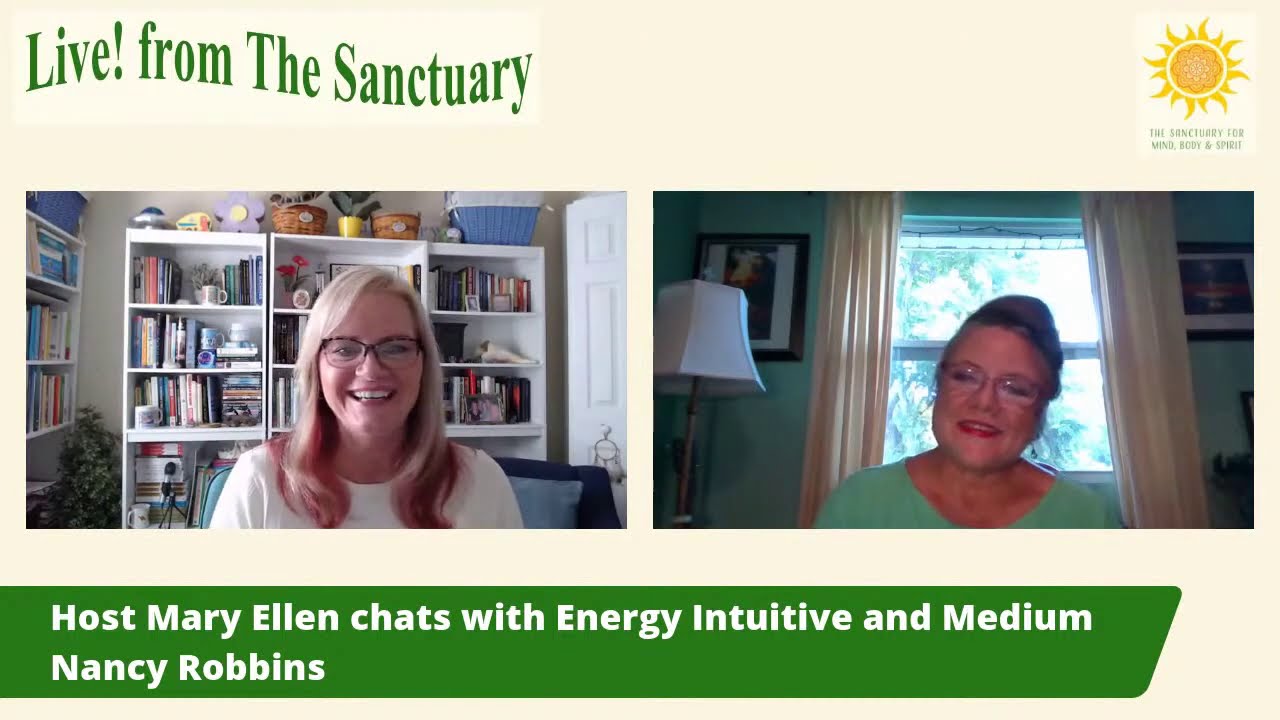 Live! from The Sanctuary with Energy Intuitive Nancy Robbins - YouTube