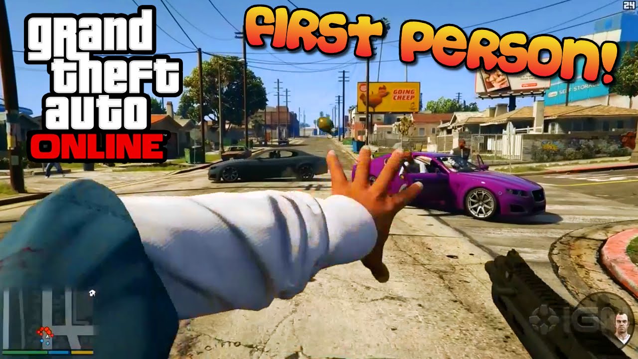 GTA 5 - FIRST PERSON GAMEPLAY - Official First Person Gameplay, Info ...