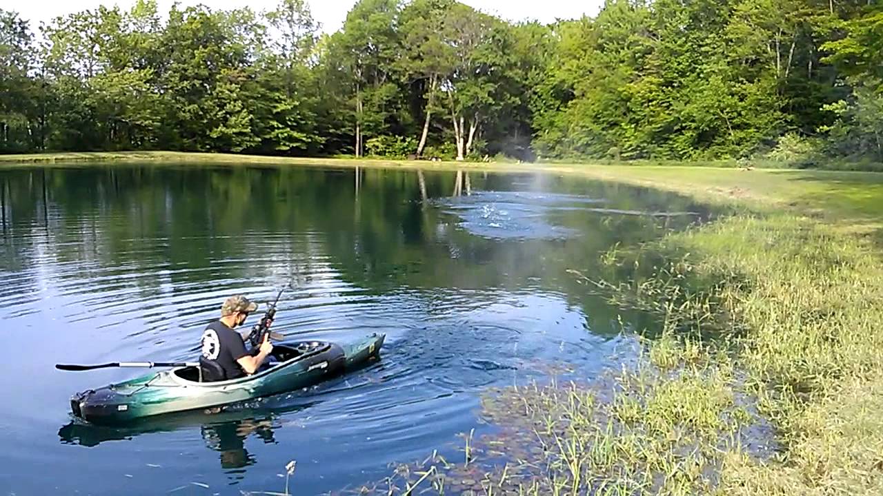 Shooting from a kayak - YouTube