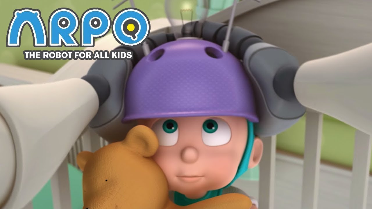 ARPO The Robot For All Kids - Mind Reading Helmet | | 어린이를위한 만화 - YouTube