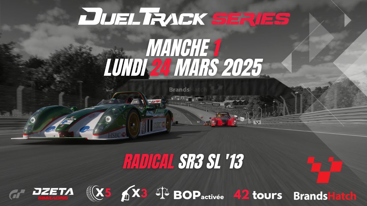 Duel Track Series by DZETA - Grand Turismo 7 - Manche 1 - Pool A ...