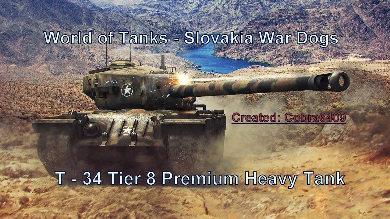 T-34 (American tier 8 premium heavy tank) - YouTube