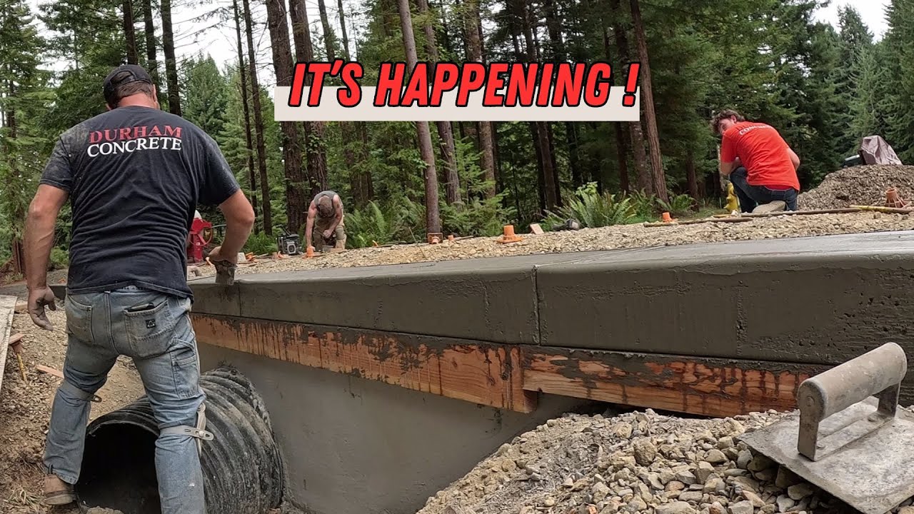 Concrete Driveway Boarders Exposed Aggregate. - YouTube
