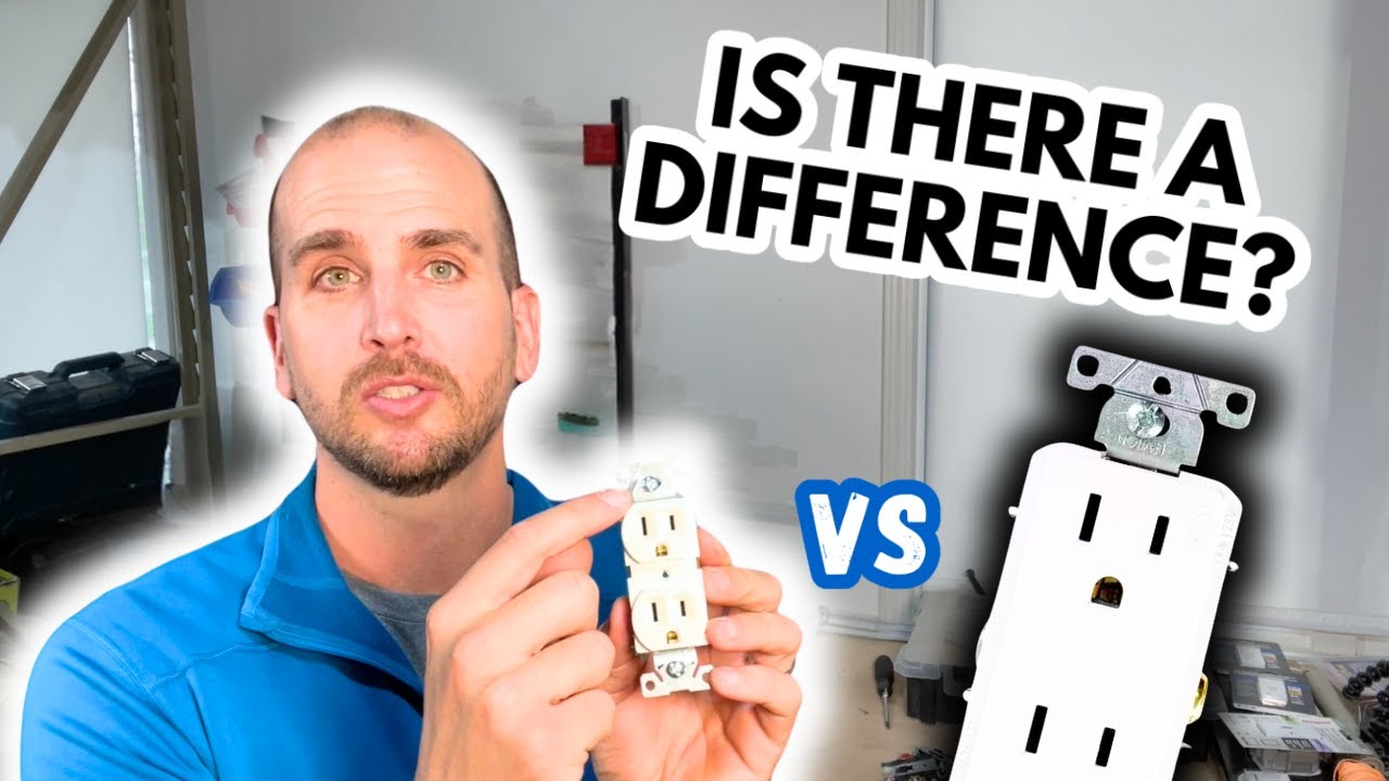 Duplex Vs. Decora Electrical Outlets - YouTube