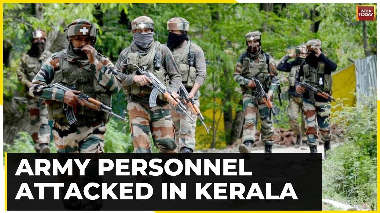 Army Personnel Attacked In Kerala's Kollam & Wrote PFI On Back Of Army Personnel | Breaking News ...