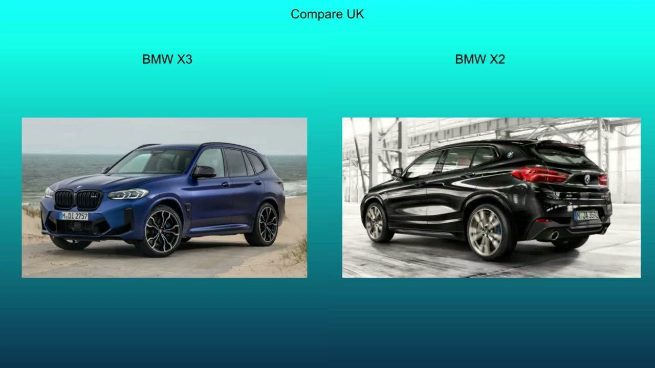 2022 BMW X3 Vs 2022 BMW X2 Technical Data Comparison YouTube