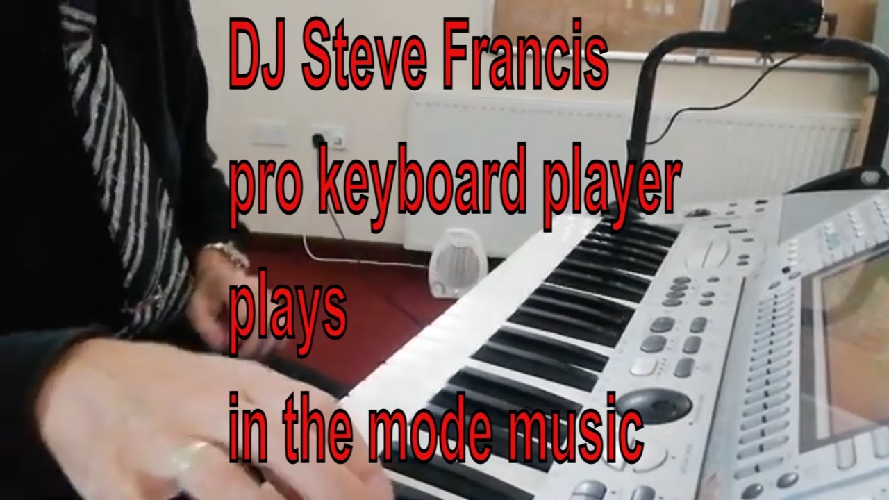 DJ Steve Francis pro keyboard player plays in the mode music - YouTube
