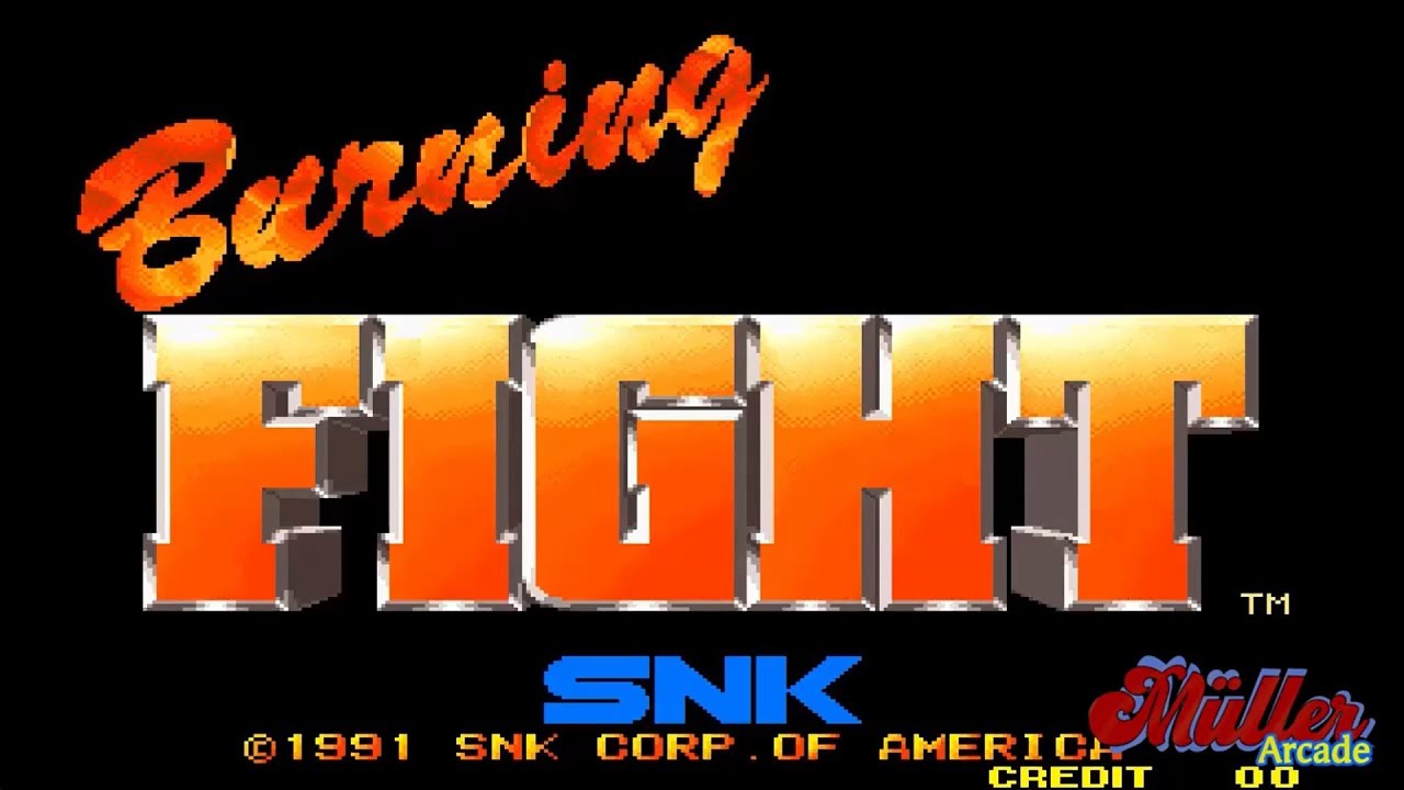 BURNING FIGHT - PLAYTHROUGH - FULL GAMEPLAY - LONGPLAY -ARCADE GAME ...