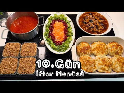 İFTARA NE PİŞİRSEM DERDİNE SON!1 Saate Hazır 30 Günlük Ramazan İftar Menüsü|10. GÜN Çiçekintarifleri