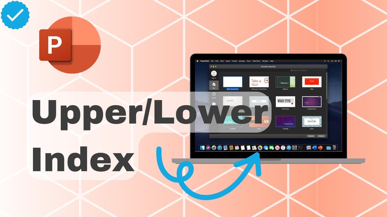 How To Write Upper/Lower Index On PowerPoint? - YouTube