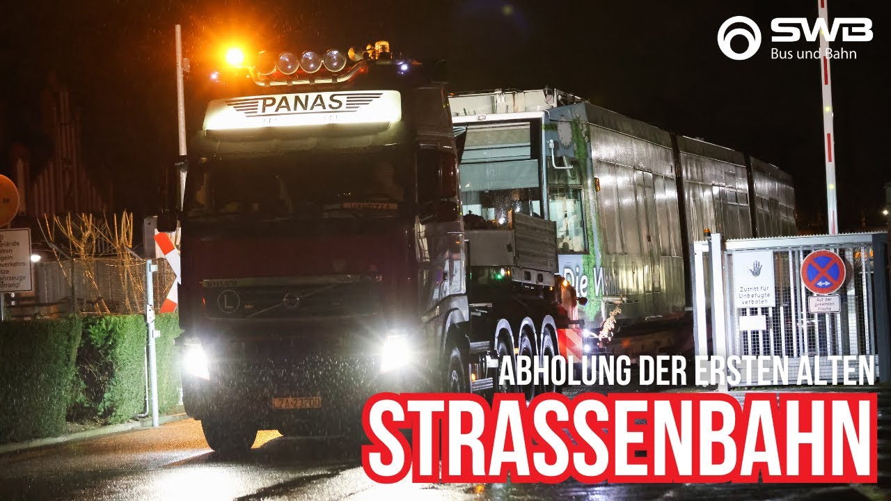 Erste Duewag/Siemens-Niederflurbahn hat Bonn in Richtung Polen ...