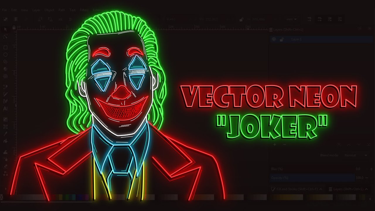 NEON JOKER - YouTube