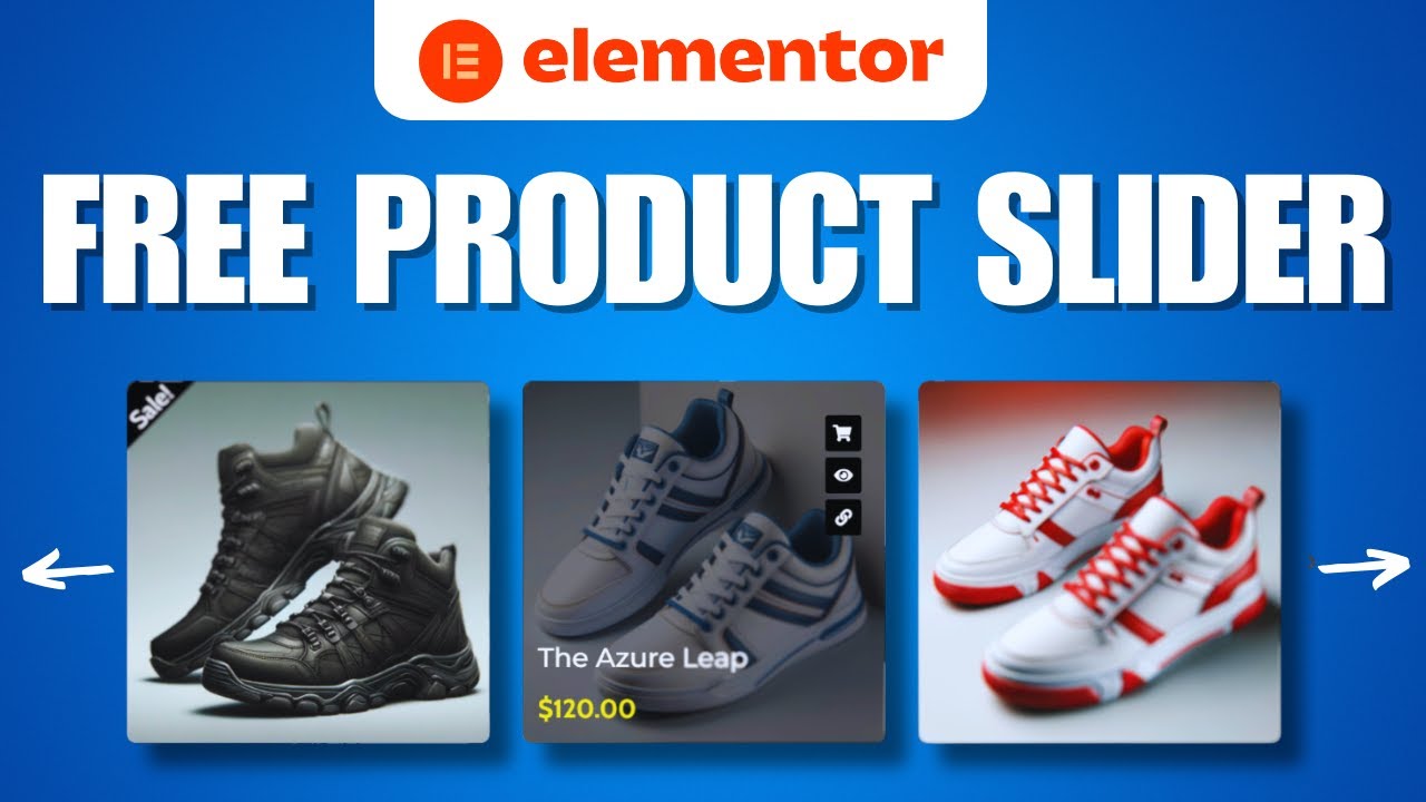 How to Create a FREE Product Slider | Elementor Carousel - YouTube