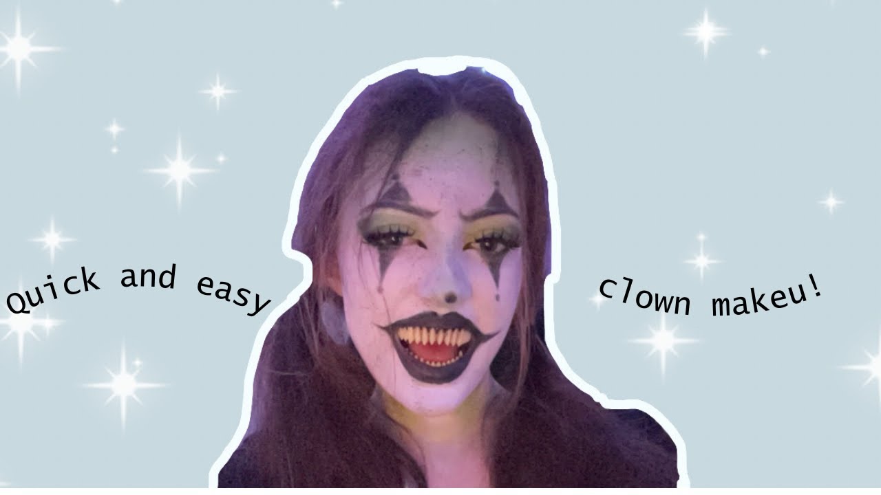 Quick & easy Clown Makeup!! - YouTube
