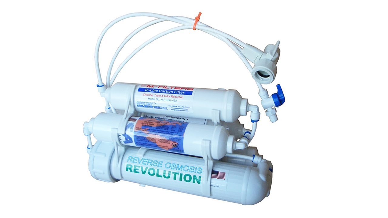 4 stage Portable Reverse Osmosis RO Water Purification System Review ...