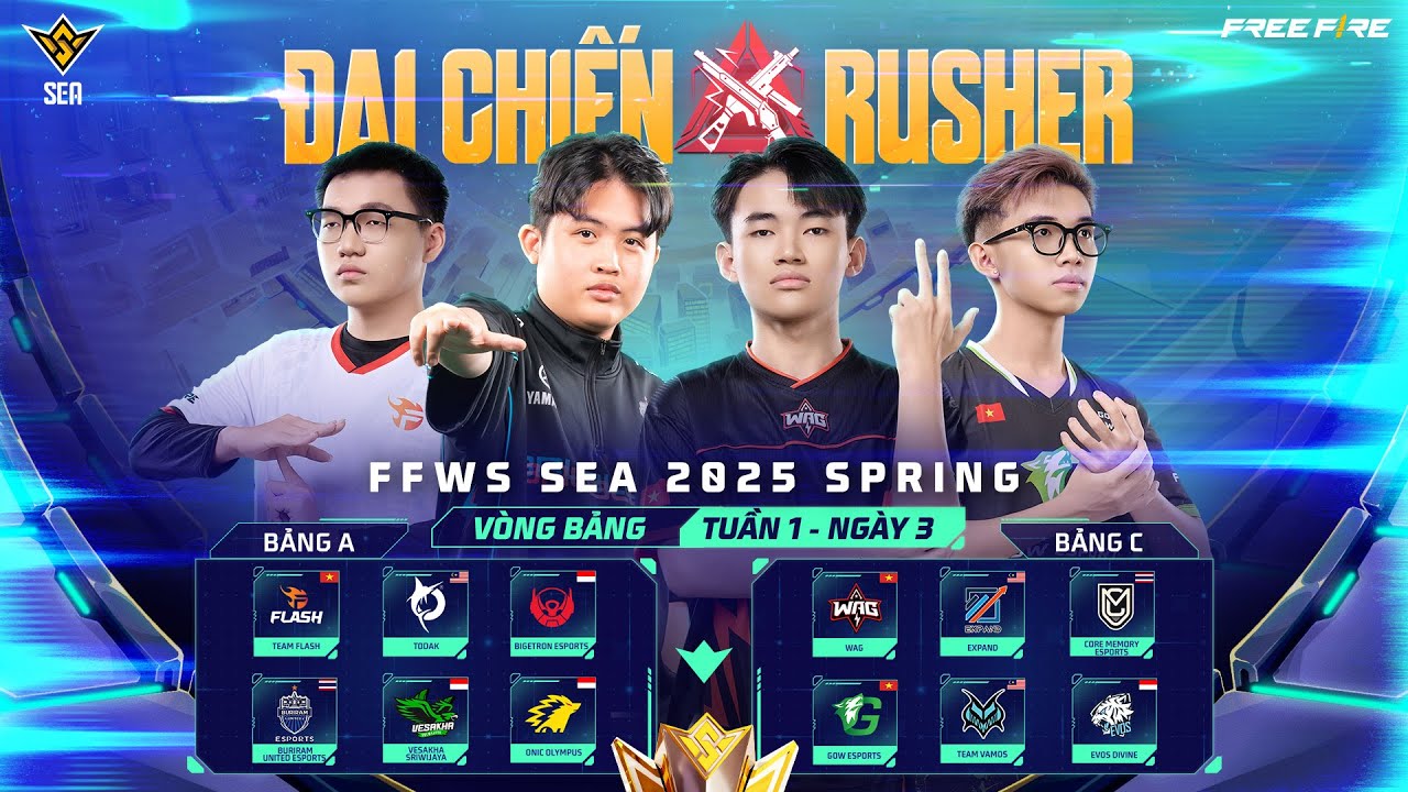 🔥 "VUA TỈA" WAG XBOR NGHÊNH CHIẾN BURIRAM! - FFWS SEA 2025 SPRING ...
