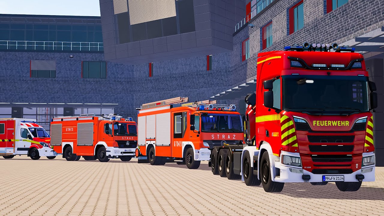 Emergency Call 112 - Polish Emergency Services Firefighter and ...