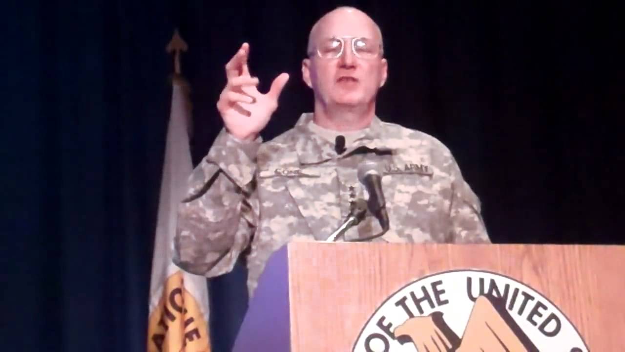 Gen. Robert W. Cone discusses partnering with Forces Command - YouTube