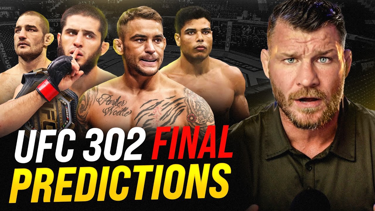 BISPING: UFC 302: Makhachev vs. Poirier | FINAL PICKS & PREDICTIONS ...