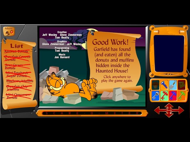Garfield Scary Scavenger Hunt Youtube