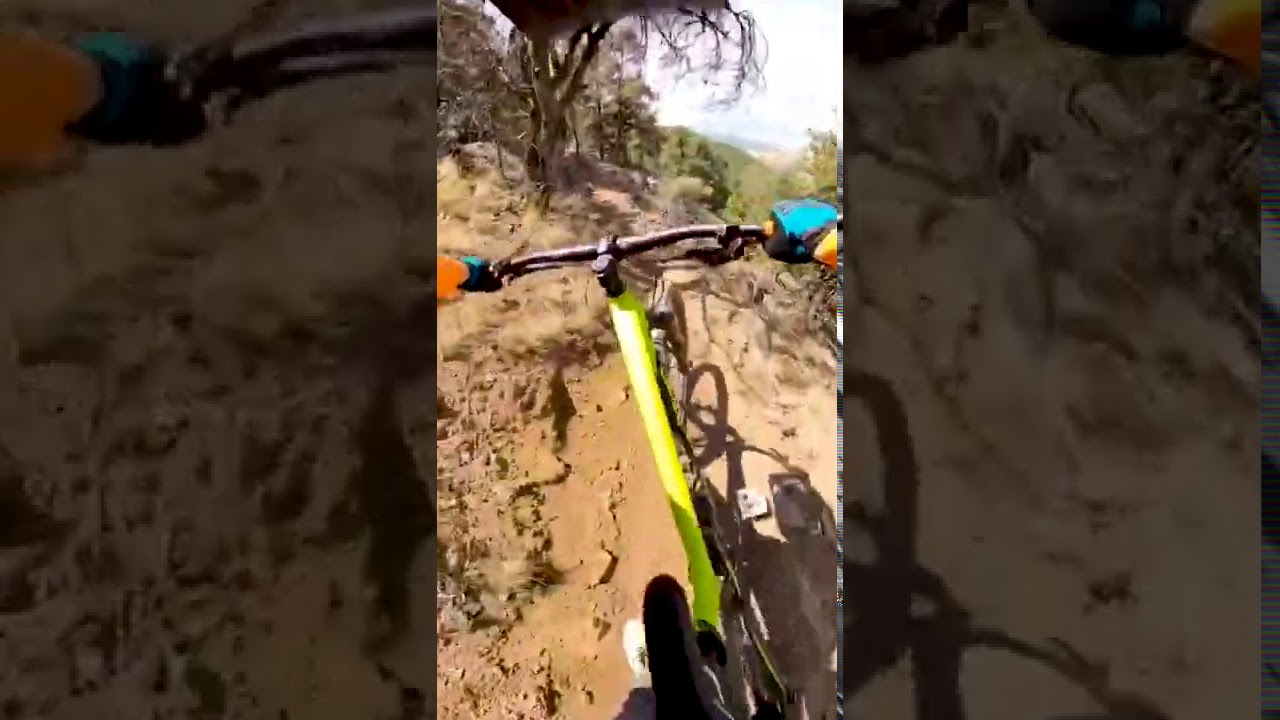 😬 Riding Dangerous Mountain Bike Trail! 😲🔥 - YouTube