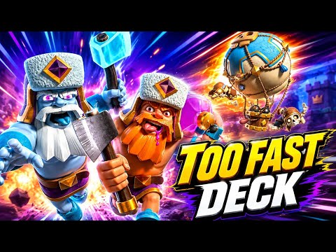 This Lumberjack Balloon Deck Is TOO FAST To Stop!