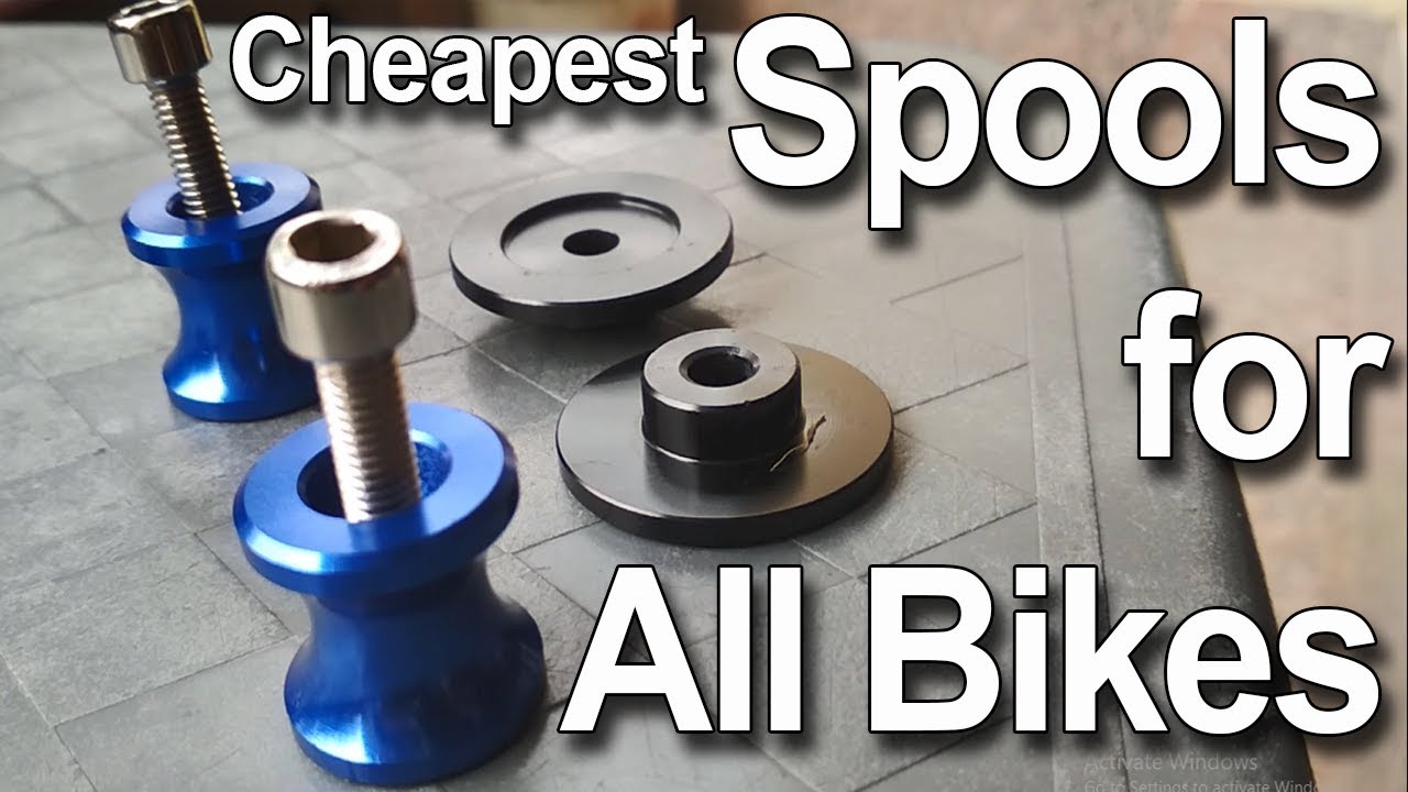 Cheapest Spools for All Bikes Paddock stand | R15 V3 Spools | Why you ...