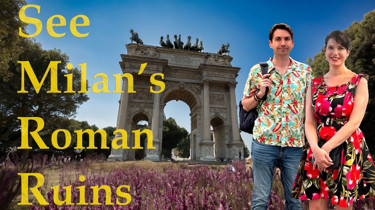 Milan's Roman Ruins - The Devils Column and Roman Circus - YouTube