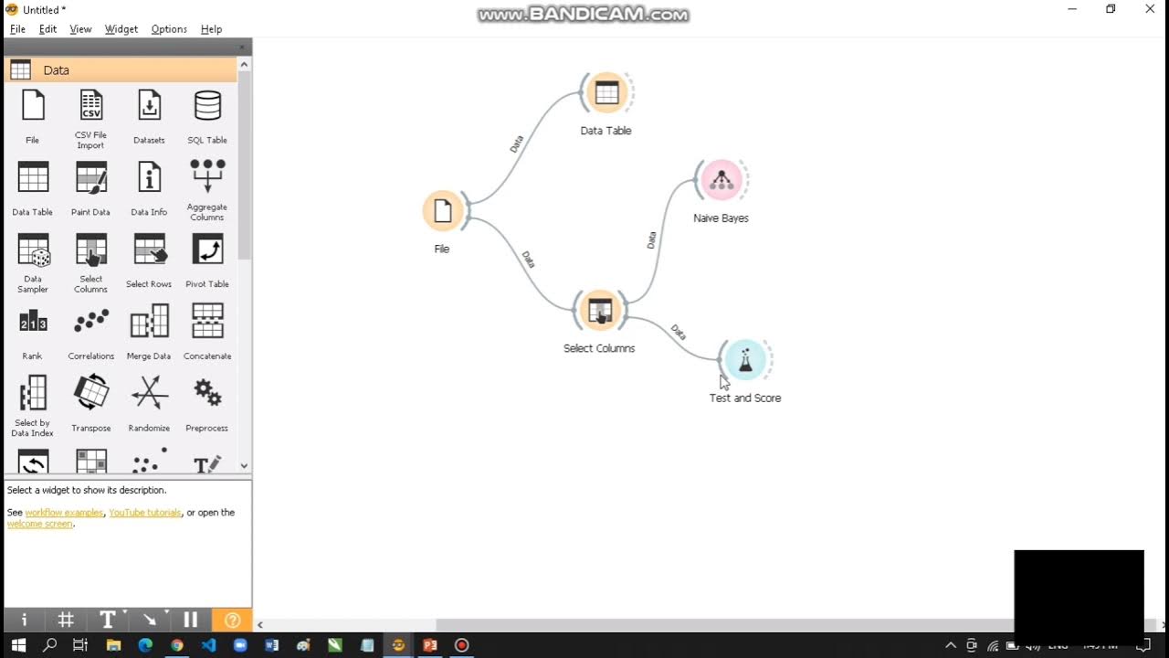 Tutorial Menggunakan Orange Data Mining untuk Klasifikasi Naive Bayes ...