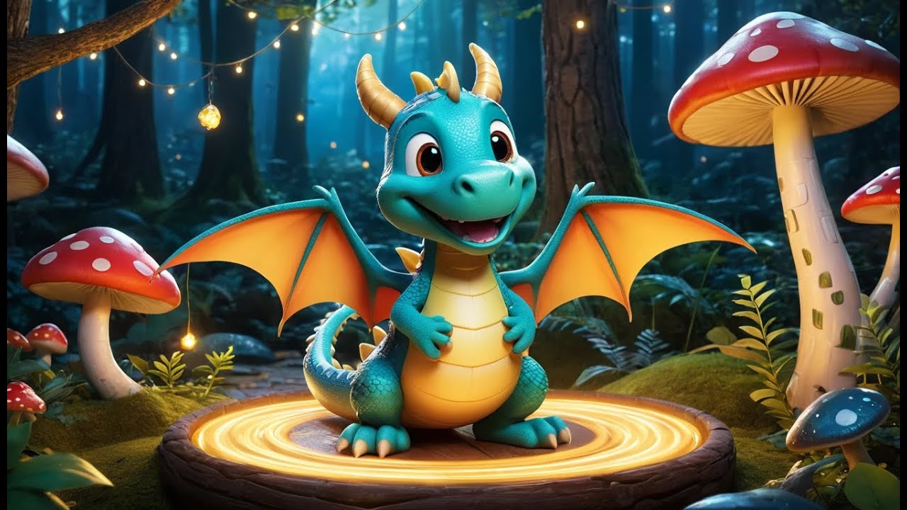 Dizzy the Dragon Wants to Play | Fun Nursery Rhyme for Kids | Sing ...