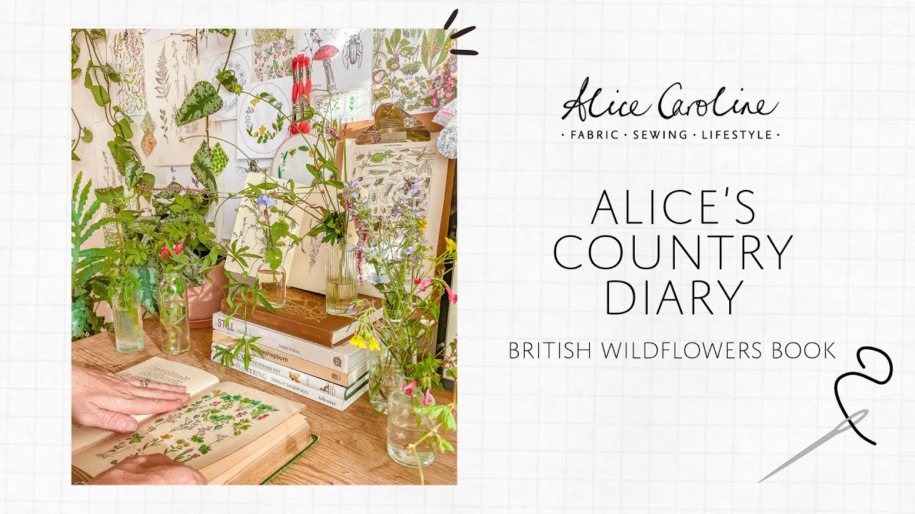 British Wildflowers Book | Alice's Country Diary Inspiration | Alice ...