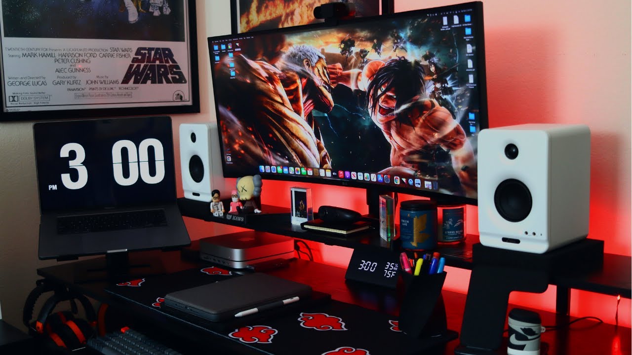 BUDGET Desk Setup 2022 | Productivity, Aesthetic, Affordable ...