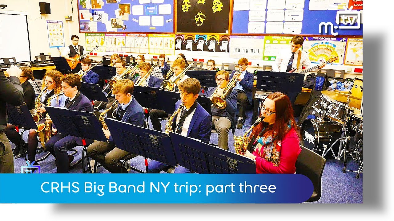 Castle Rushen High School Big Band (3) - YouTube