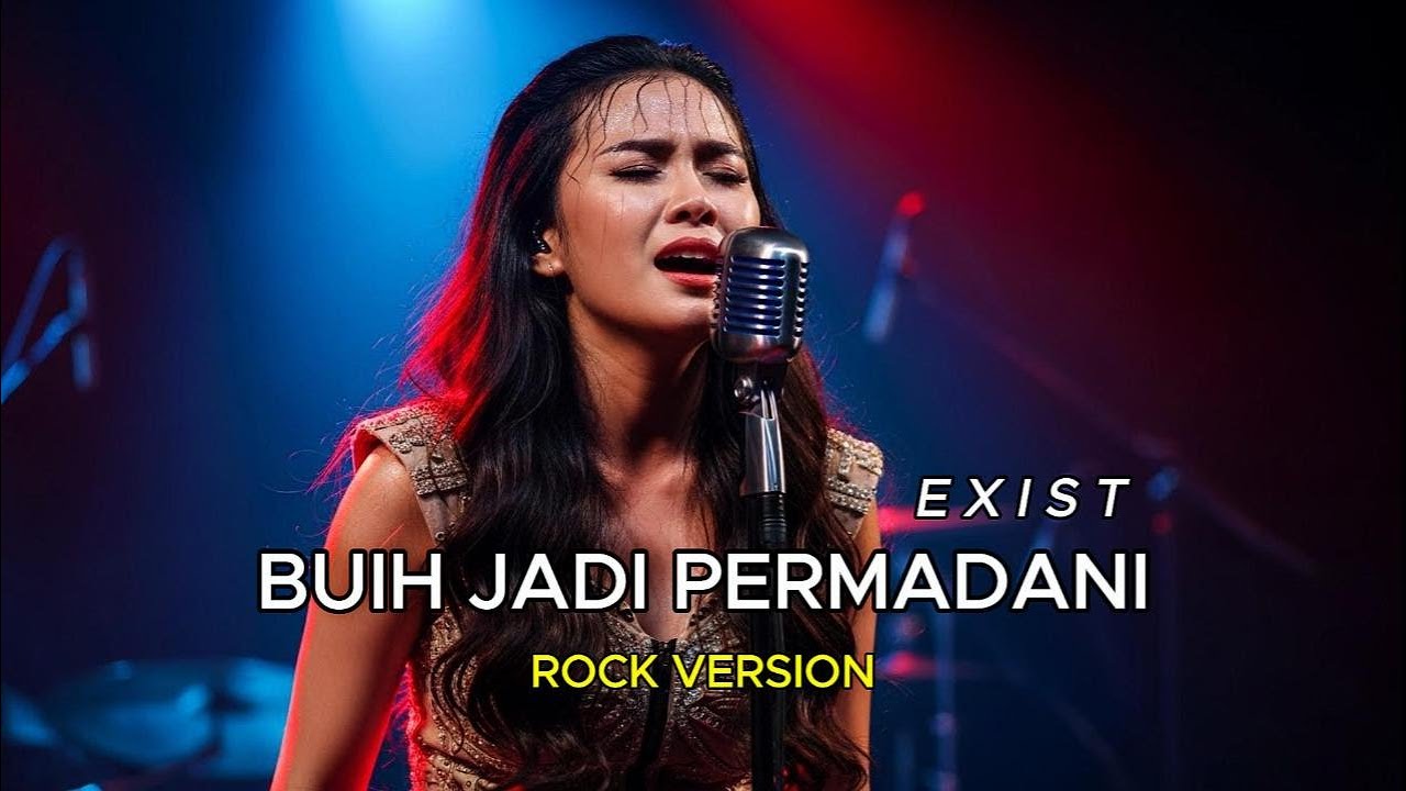 BUIH JADI PERMADANI – EXIST 🎸 Rock Version | AI Cover by Nuansa Music ...