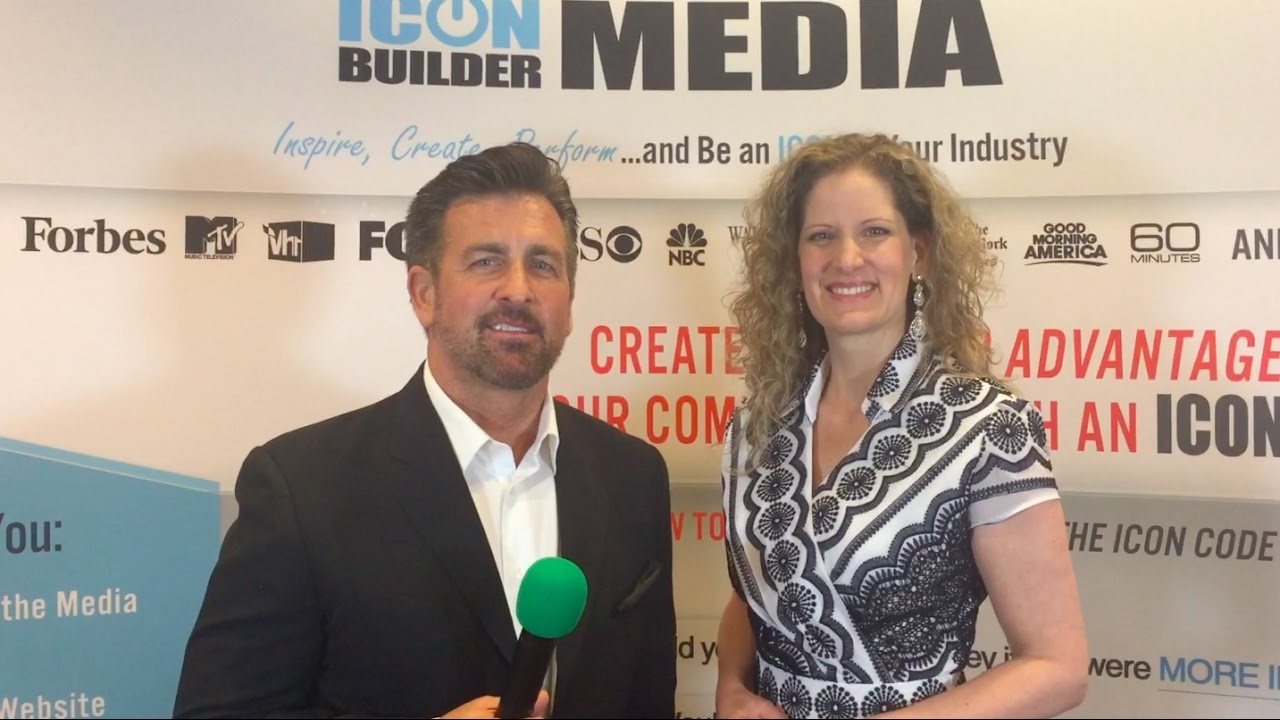 ICON Summit Red Carpet Interview with Tiffany Garvin and Tim Ralston ...
