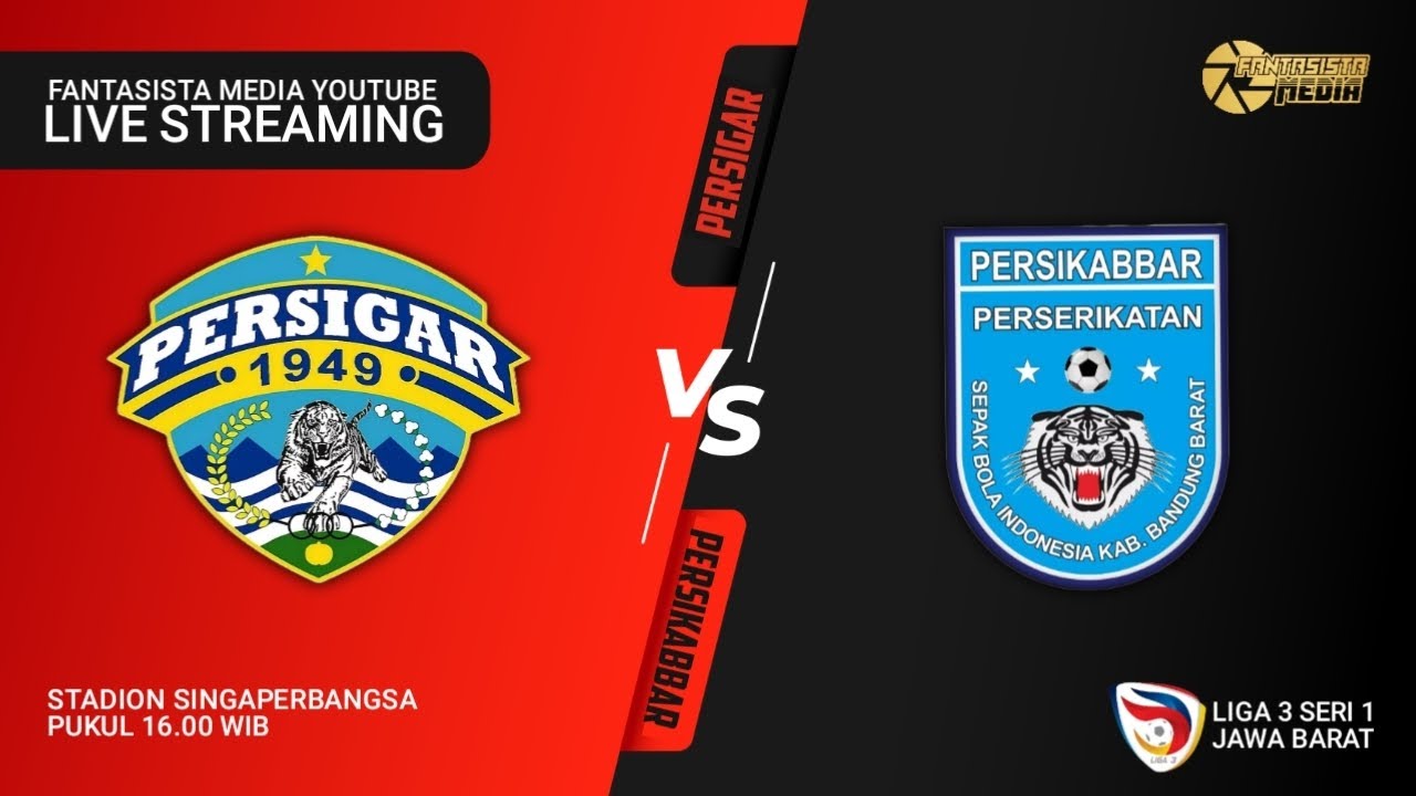 Live Streaming Liga 3 Seri 1 Jawa Barat | Persigar VS Persikabbar - YouTube